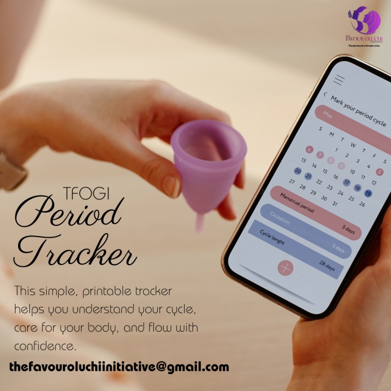 Buy TFOGI PERIOD TRACKER by The Favour Oluchi Girls Initiative-TFOGI on ...