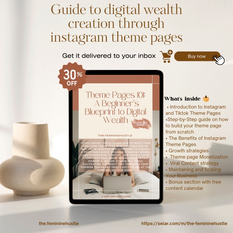 Buy Theme pages 101: A beginners blueprint to digital wealth by the ...