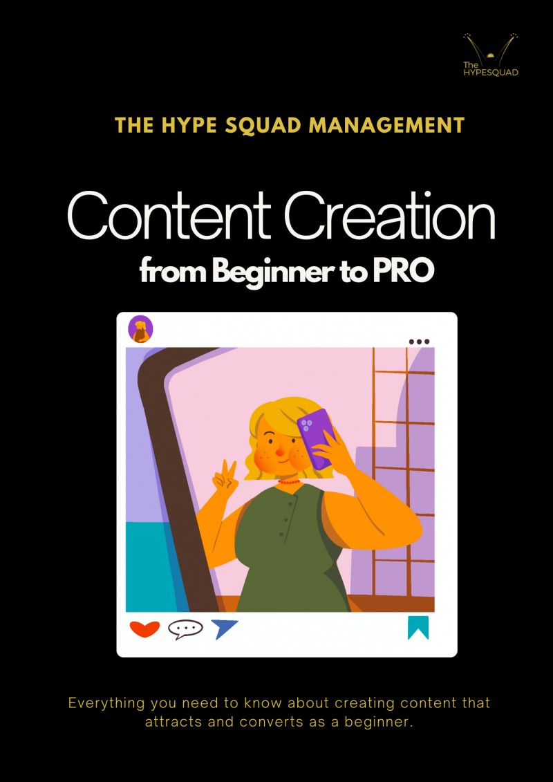 Buy Content Creation for Beginners by The Hype Squad Management on Selar