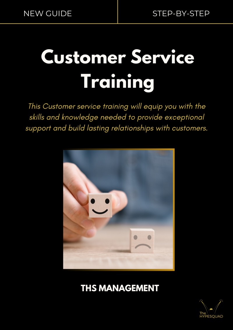 Buy Customer Service Training by The Hype Squad Management on Selar