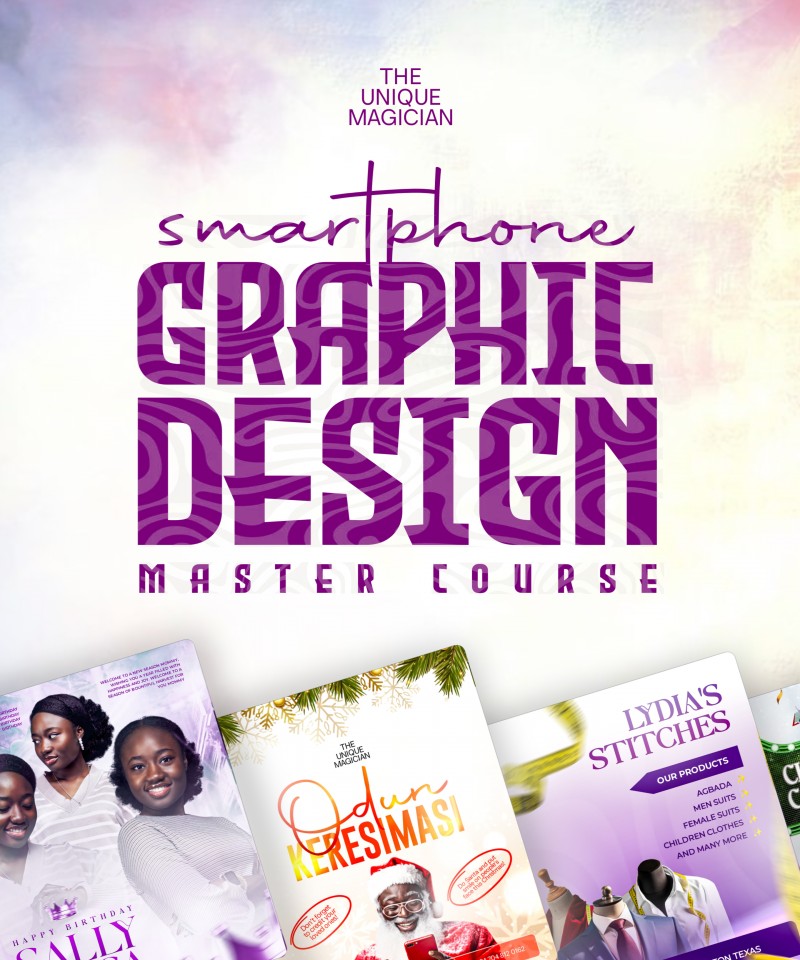 Buy GRAPHIC DESIGN MASTER COURSE by The Unique Magician on Selar