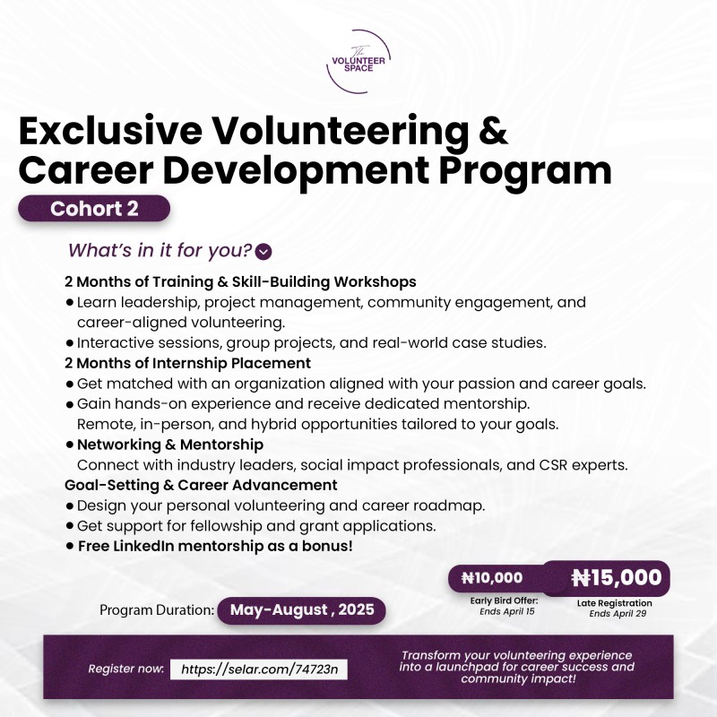 Buy Exclusive Volunteer Mastermind by The Volunteer Space on Selar