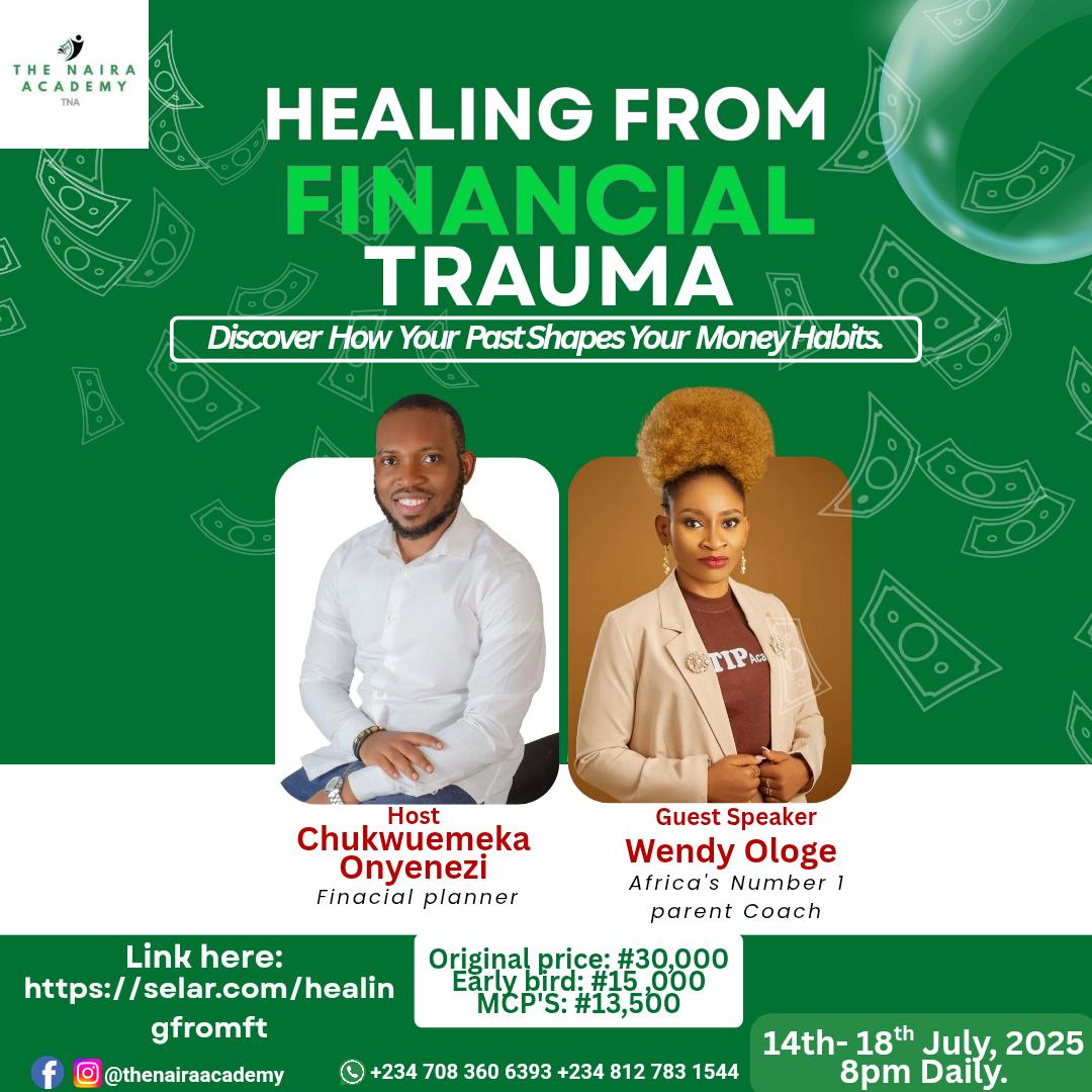 Buy Healing From Financial Trauma Course by The Naira Academy on Selar