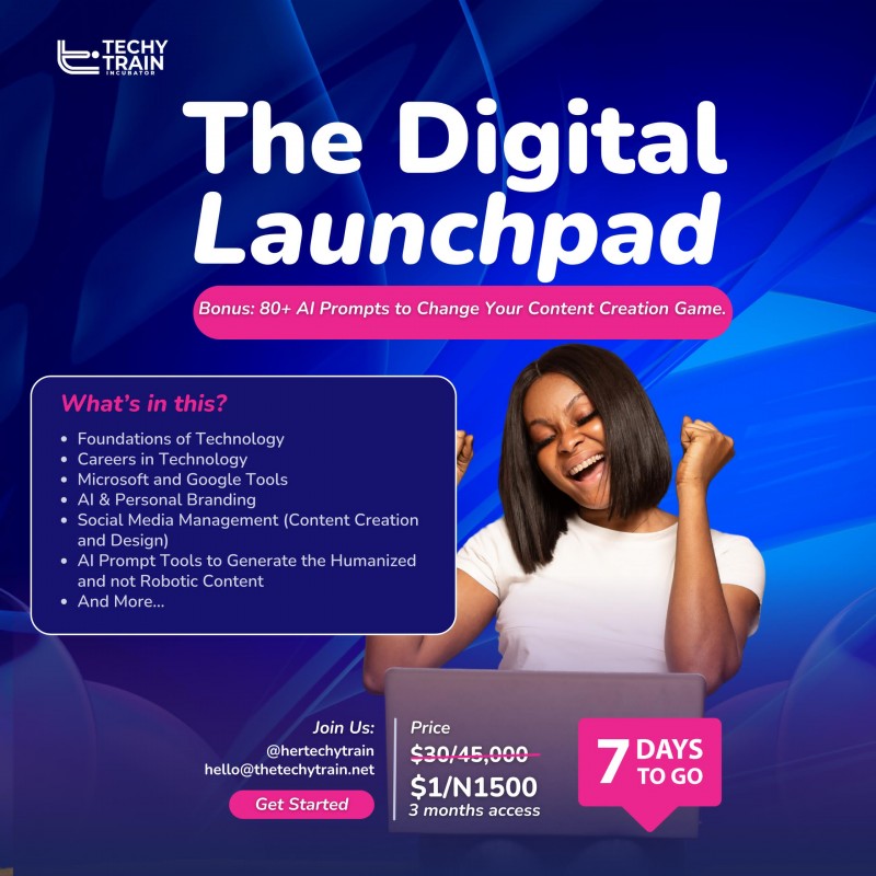 Buy The Digital Launchpad by Techy Train Incubator Foundation on Selar