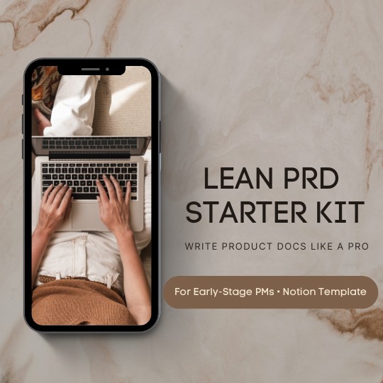 Buy Lean PRD Starter Kit - Write Product Docs in 30 Minutes by Cynthia ...