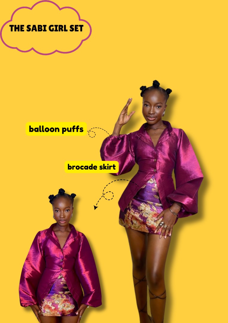 Buy SABI girl set by Timilehin Owolabi on Selar