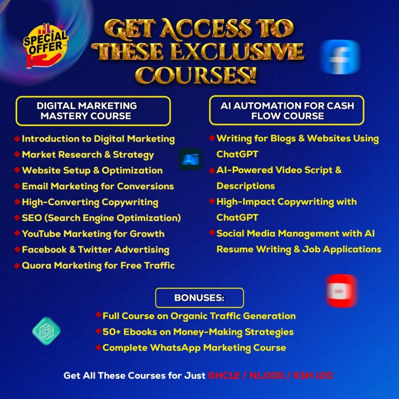 Buy Ultimate Digital Marketing & AI Automation Bundle by Digital Success Hub on Selar
