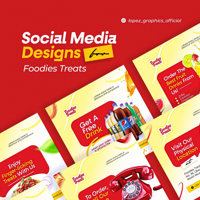 Get Social Media Designs by The Lopez Creations on Selar