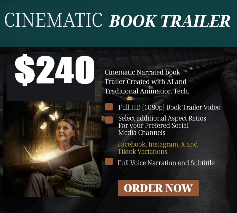 Buy Cinematic Book Trailer by Alternate World Media on Selar