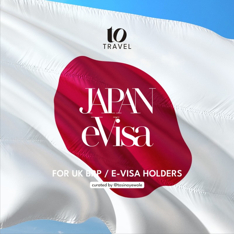 Buy Guide: Japan eVisa Application for UK BRP/eVisa Holders by Tosin Oyewole on Selar