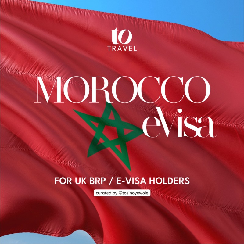 Buy Guide: Morocco eVisa Application for UK BRP/eVisa Holders by Tosin ...