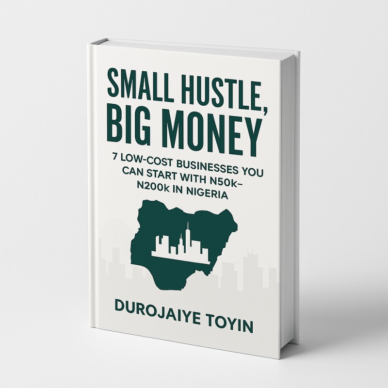 Get SMALL HUSTLE, BIG MONEY by TOYIN DUROJAIYE on Selar