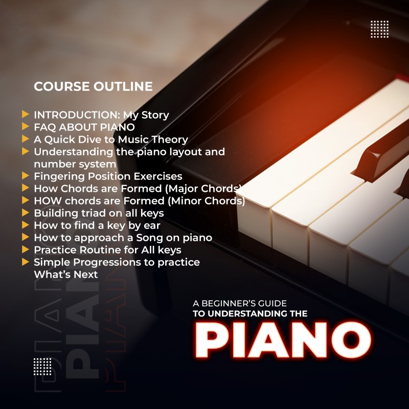 Buy A BEGINNERS GUIDE TO UNDERSTANDING THE PIANO (BEGINNERS PIANO ...