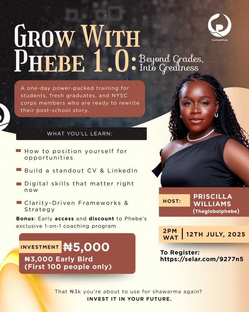 Buy Grow With Phebe 1.0 by Priscilla Williams on Selar