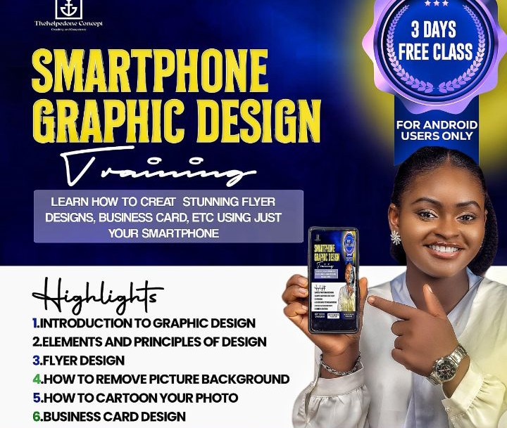 Buy Smart phone graphics design by Ugwu Harrison on Selar