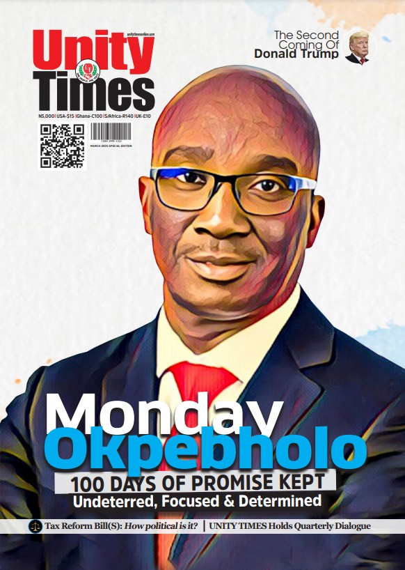 Buy TIMESMAG MARCH 2025 EDITION by Unity Times on Selar