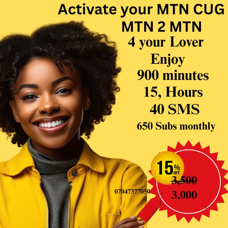 Get CUG ACTIVATION by Usman Bello on Selar