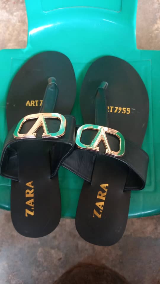 Buy Zara slippers by Vicki Esther on Selar