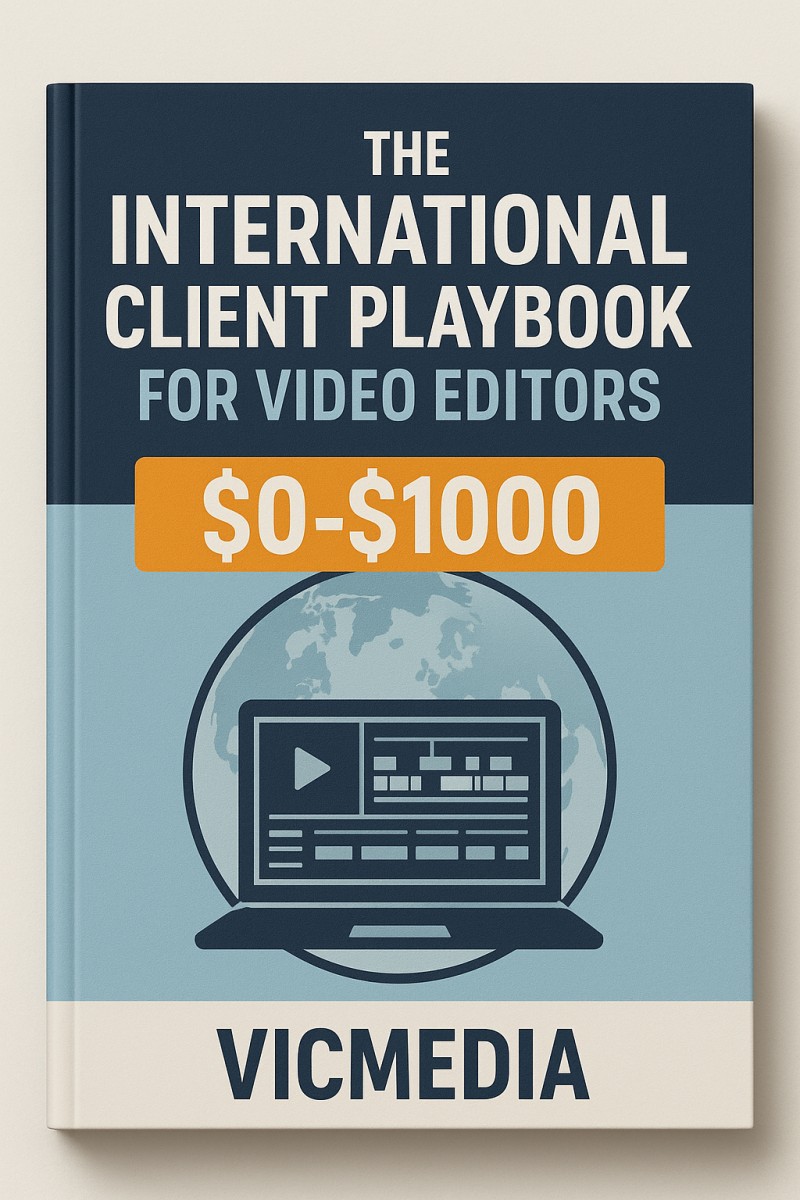 Buy International Client Playbook for Video Editors by victory megbuzie ...