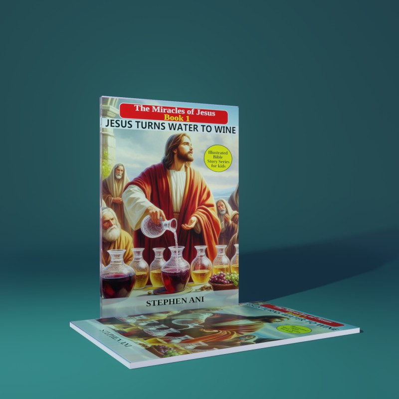 Buy The Miracles of Jesus for Kids Book 1: Jesus Turns Water to Wine ...