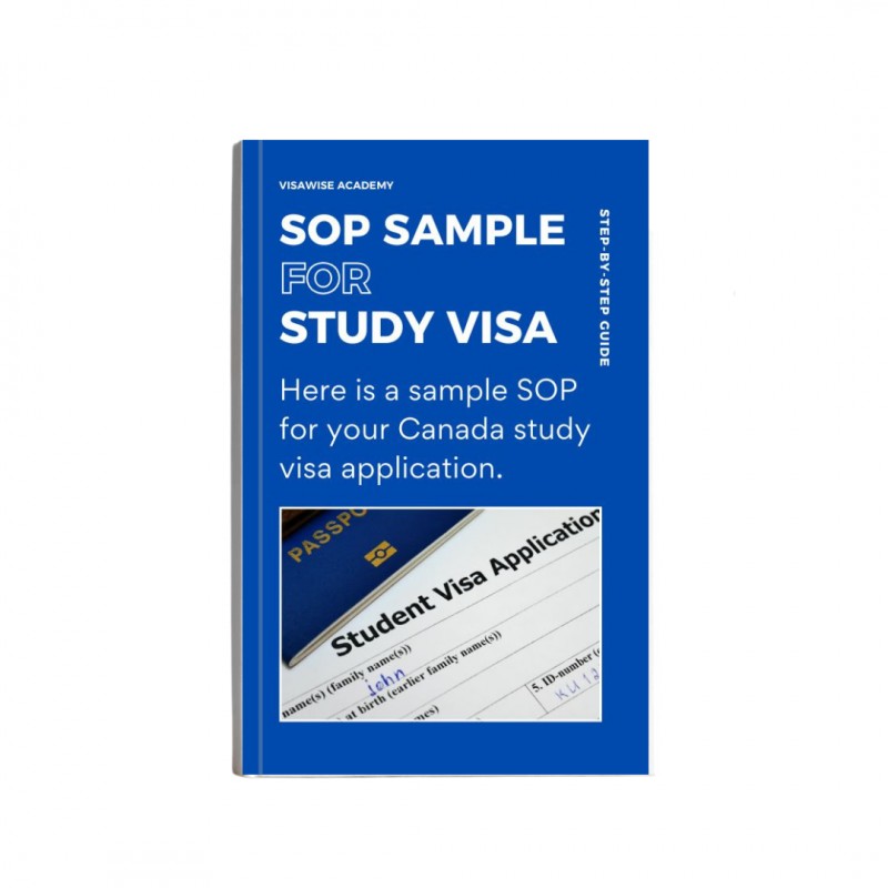 Get SOP Sample for Canada Study Visa by VisaWise Academy on Selar