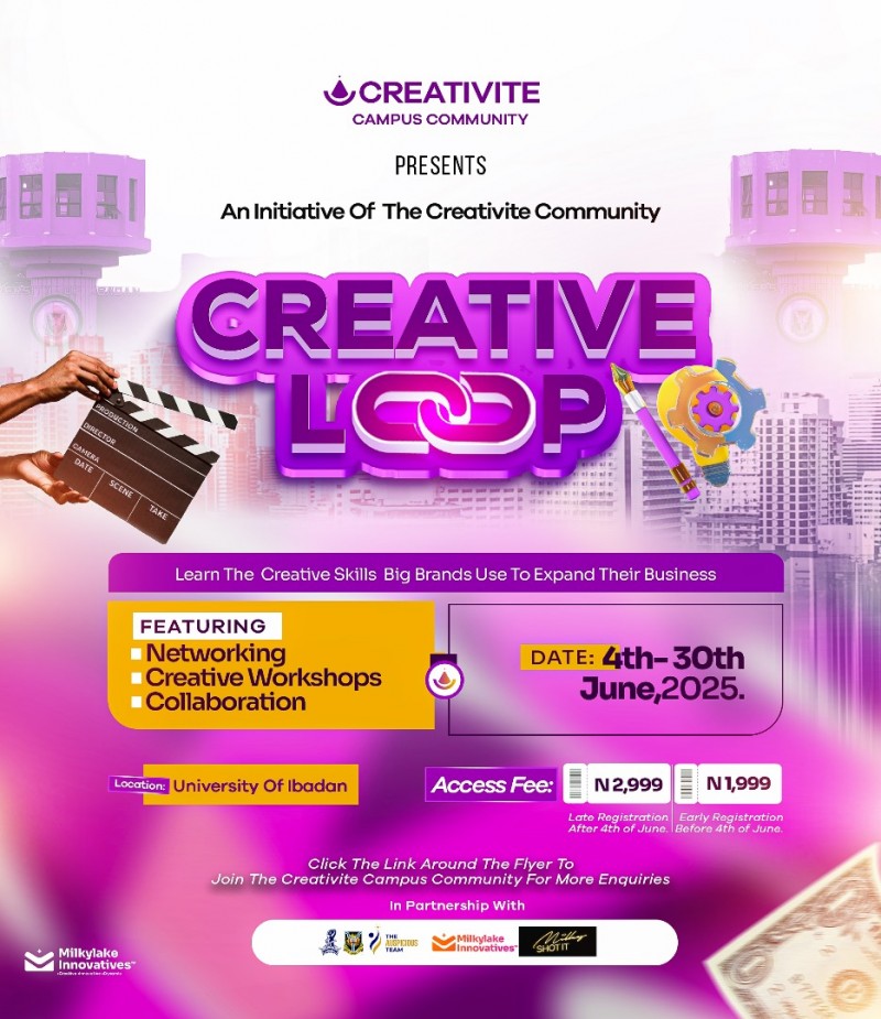 Get CREATIVE LOOP by Wisdom Alabetutu on Selar