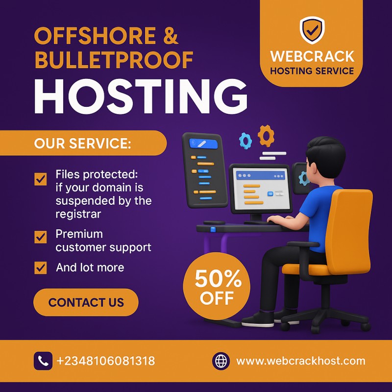 Subscribe Webcrack Hosting Service by WEBCRACK TECHNOLOGIES on Selar