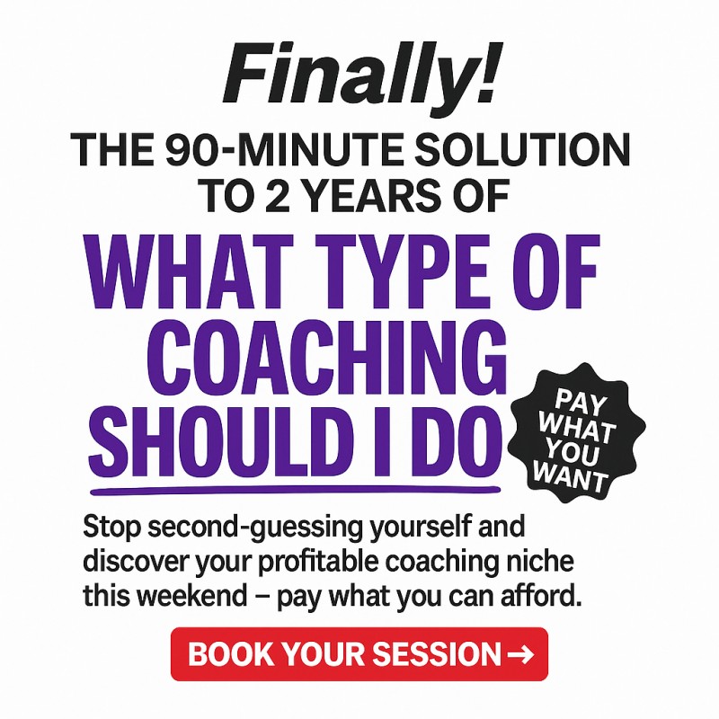 Buy The 90-Minute Niche Clarity Method That Ends Analysis Paralysis ...