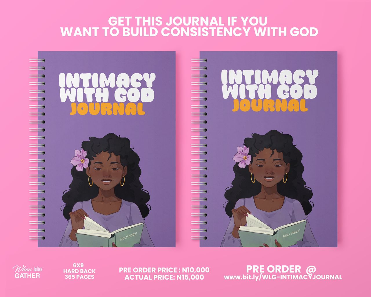 Buy Intimacy with God Journal by When Ladies Gather on Selar
