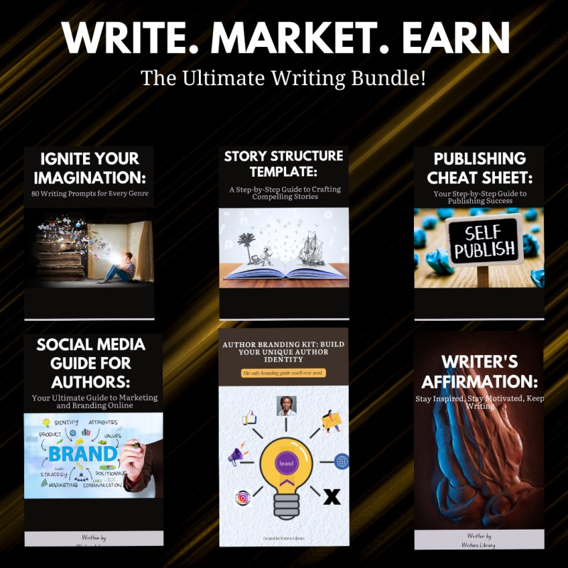 Buy Write. Market. Earn The Ultimate Writing Bundle! by Writers Library ...