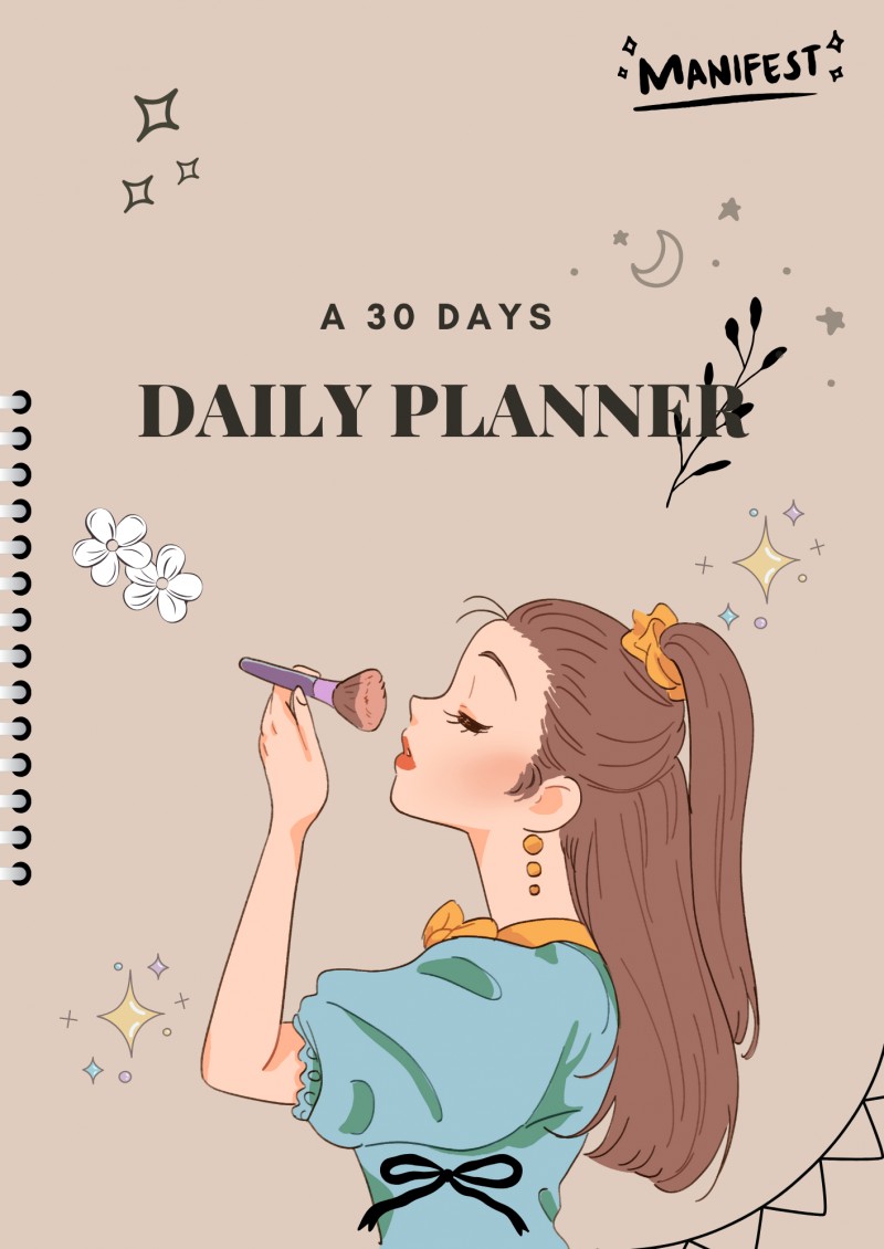 Buy 30 DAYS DAILY PLANNER by Thatceofemale on Selar
