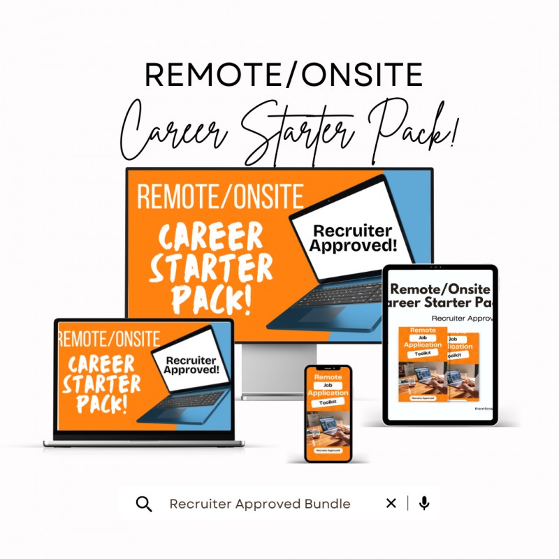 Buy Remote/Onsite Career Starter Pack - Recruiter Approved! by Zeetari Consulting on Selar