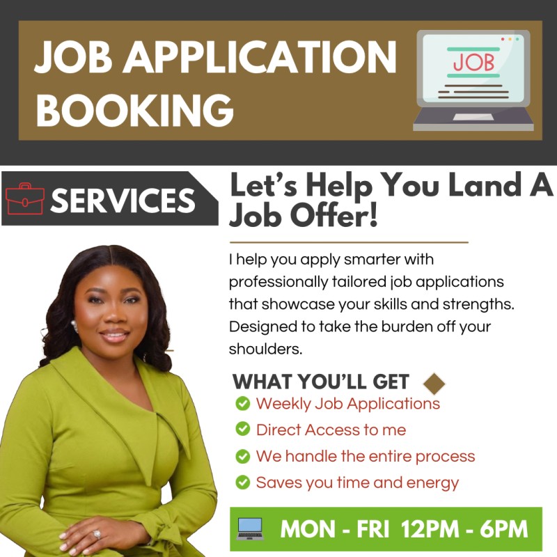 Buy JOB APPLICATION BOOKING by Clara Friday on Selar