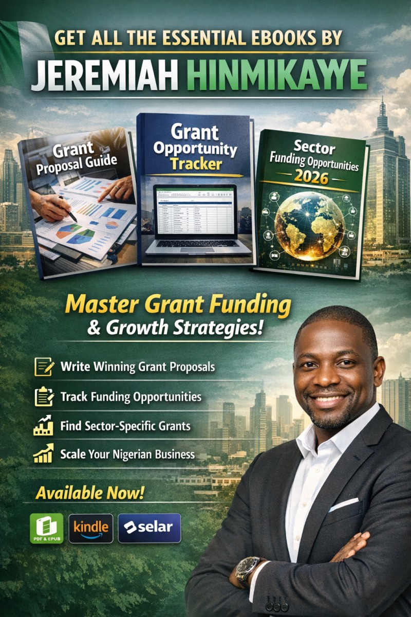 Buy Grant Funding database &Toolkit 2026 by Jeremiah Hinmikaye on Selar