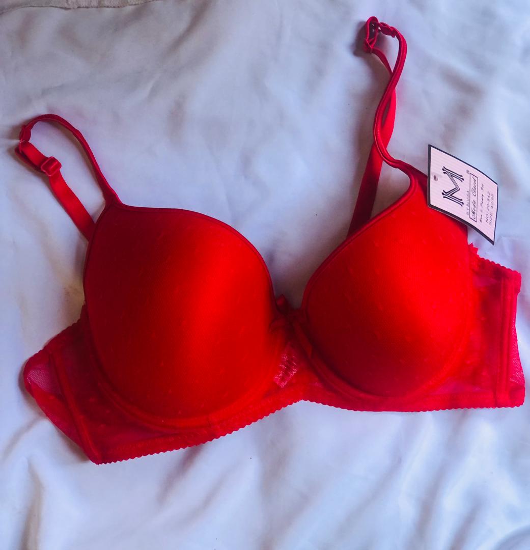 Buy RED PUSH UP BRA by O2SIGNATURE LINGERIE on Selar