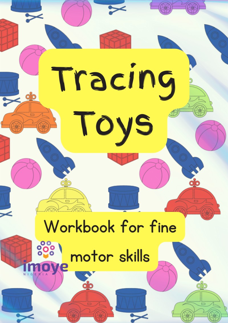 Buy Tracing Toys Activity Book by Amanda Turner Writing Services on Selar