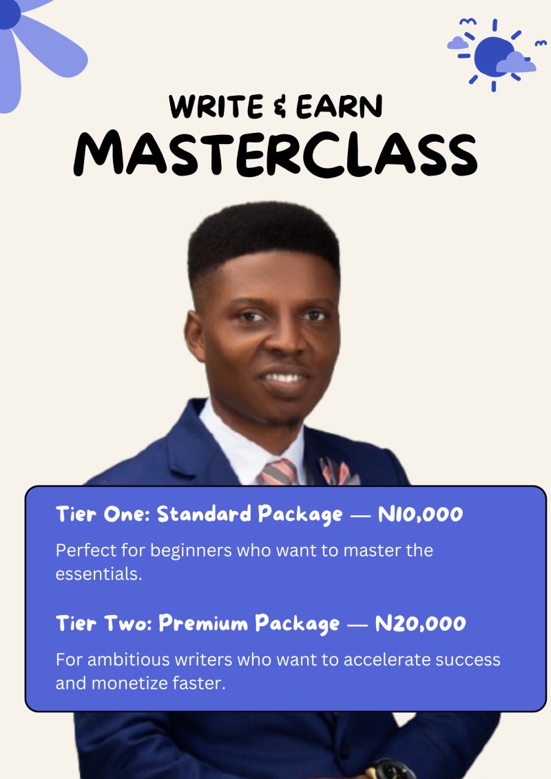 Buy WRITE AND EARN MASTERCLASS - Latest Edition by Emenike Emmanuel on ...