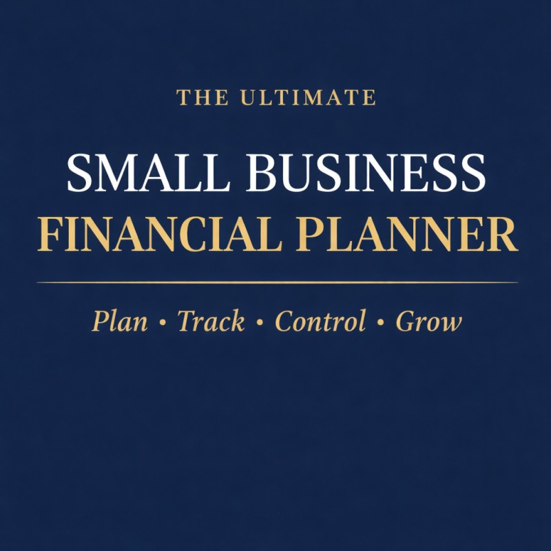 Buy Small Business Financial Planner (Editable & Printable) by Esther ...
