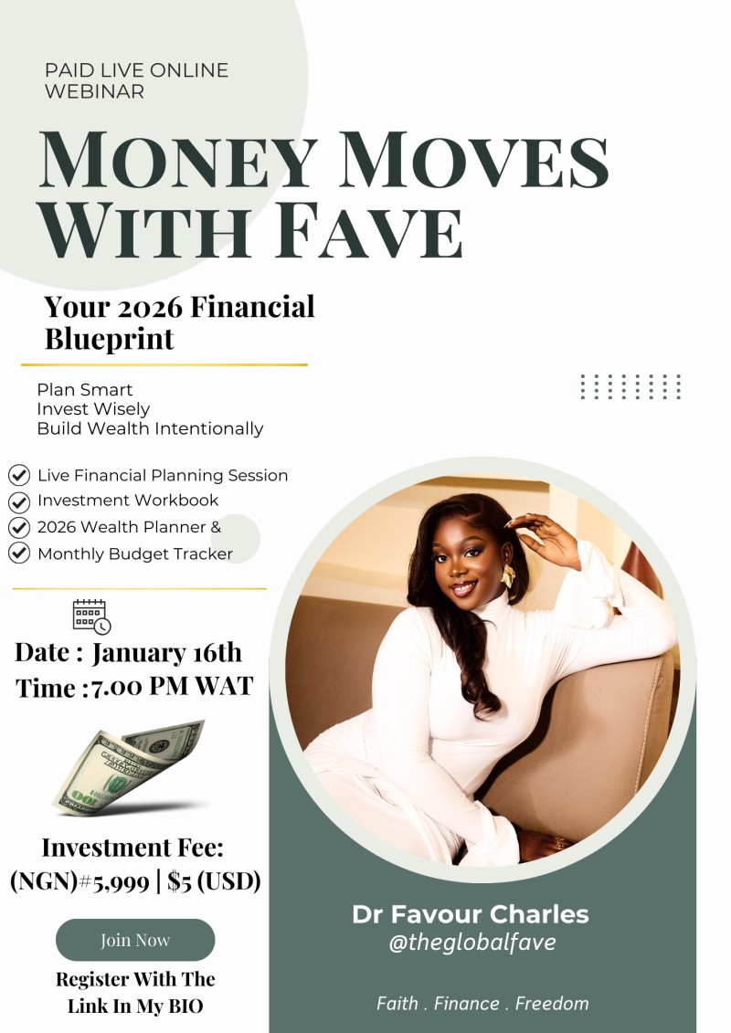Get Money Moves with Fave: Your 2026 Financial Blueprint by Favour ...