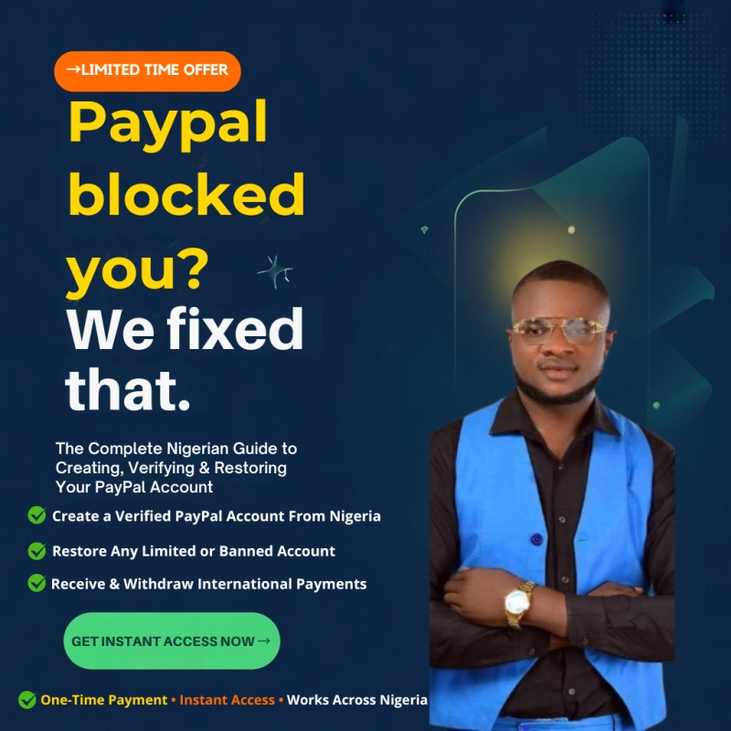 Buy ULTIMATE PAYPAL BUSINESS ACCOUNT BLUEPRINT FOR NON-SUPPORTED ...