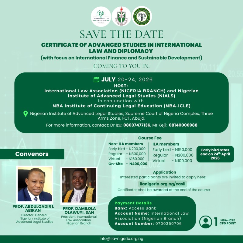 Buy Certificate of Advanced Studies in International Law and Diplomacy ...