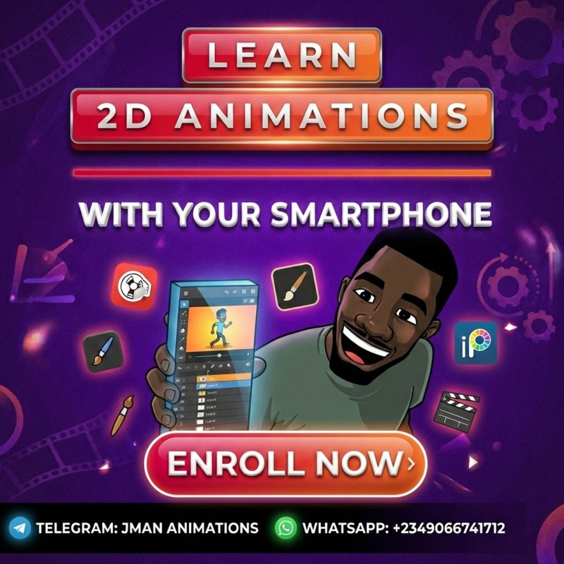 Buy 2d Animations on Your Smartphone by Jman Animation Creatives on Selar