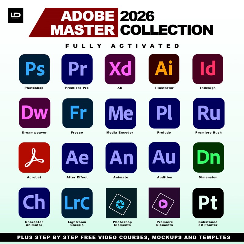 Buy Adobe Master Collection 2026 by Light Digitals on Selar