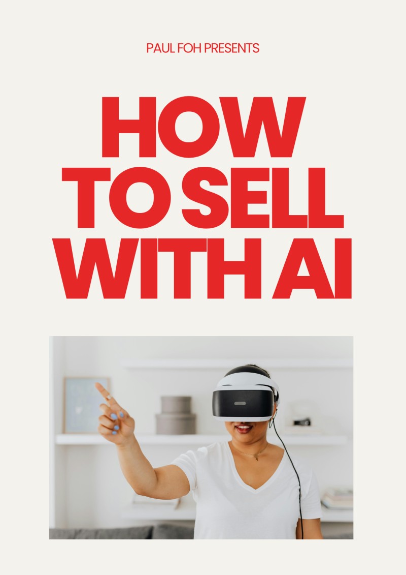 Buy How to make sales with Ai webinar by Paul Foh on Selar