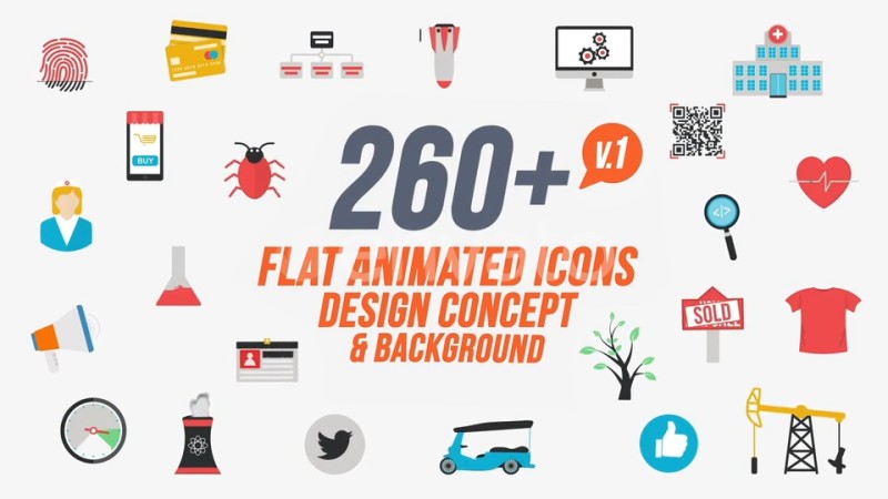 Buy 400+ Animated Icons for Video Editing part 2 by Samuel Fabiano on Selar