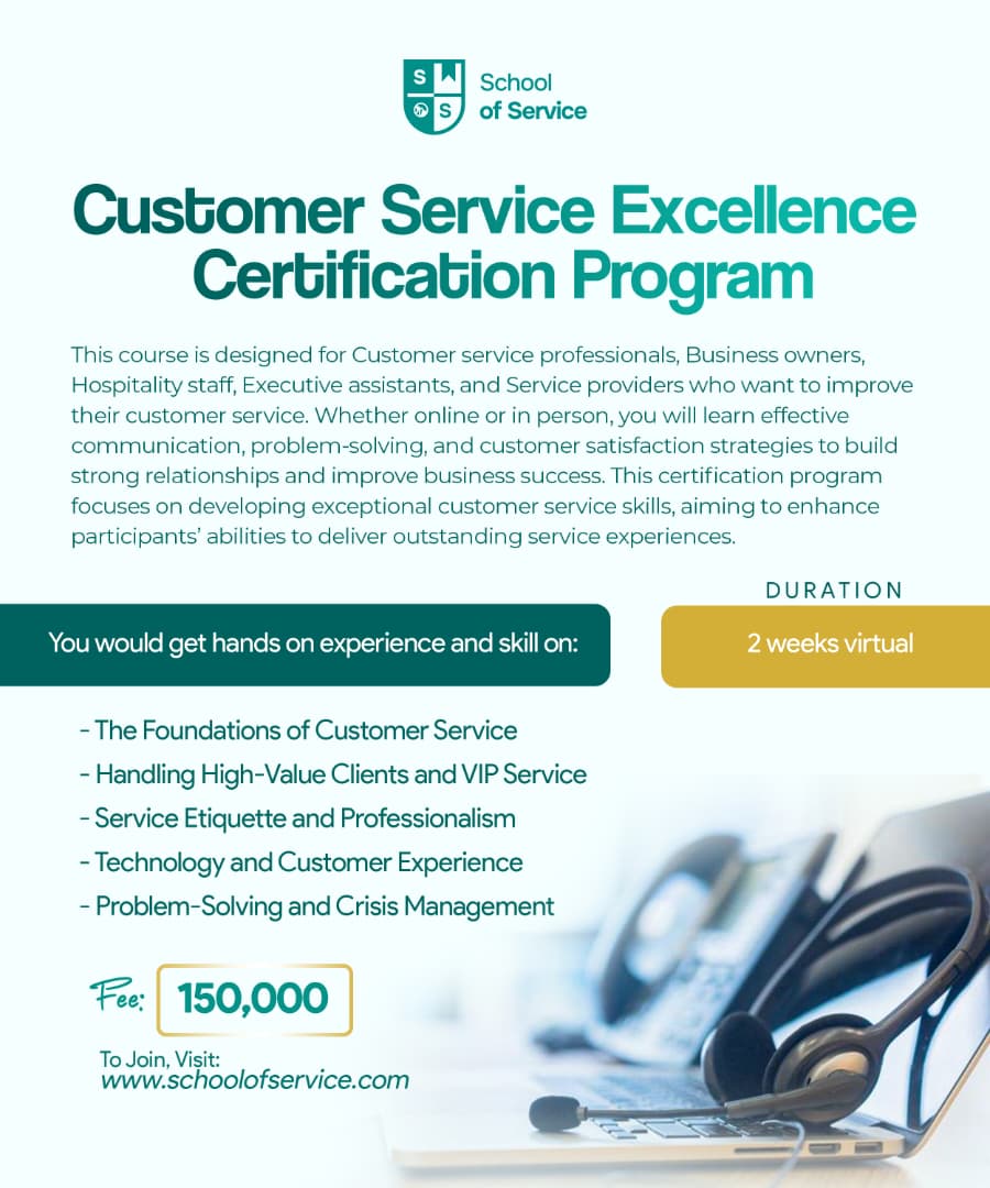 Buy Customer Service Excellence Certification Program by School of ...