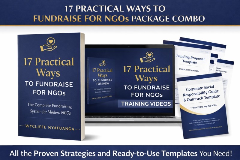 Buy 17 practical Ways to Fundraise Toolkit by Wycliffe Nyafuanga on Selar