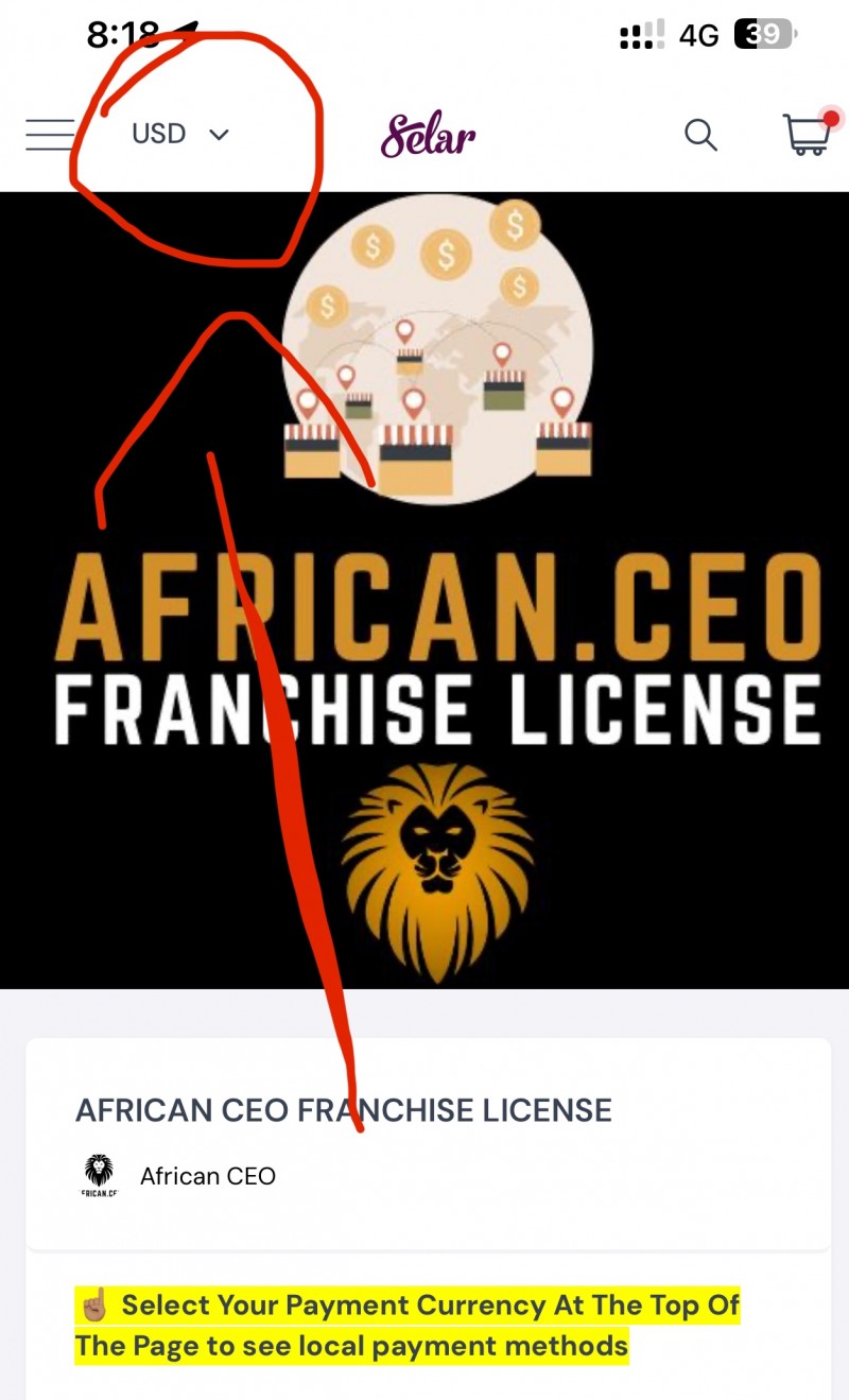 Buy AFRICAN CEO PARTNER LICENSE MAIN by African CEO on Selar