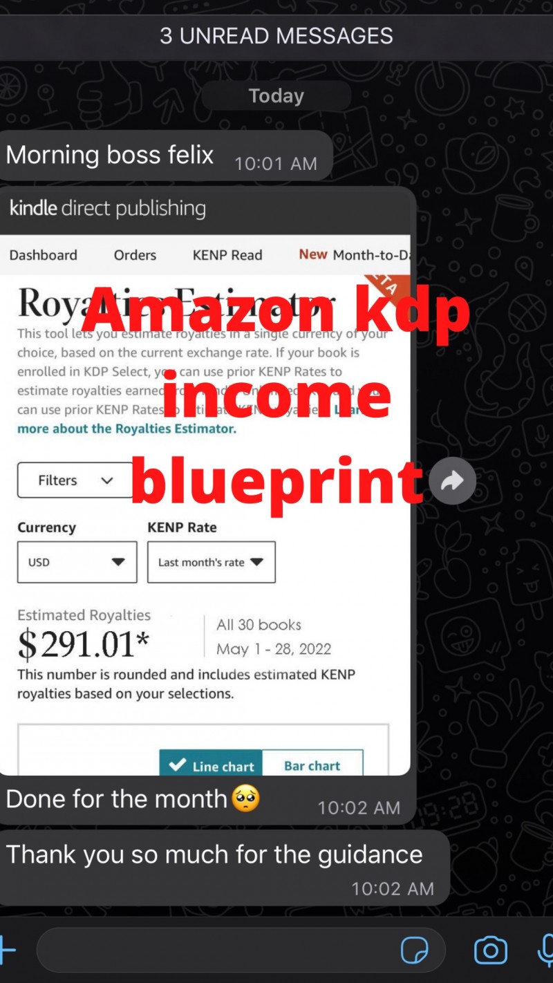 Buy AMAZON KDP INCOME BLUEPRINT FOR ALL DEVICES by Digistore on Selar