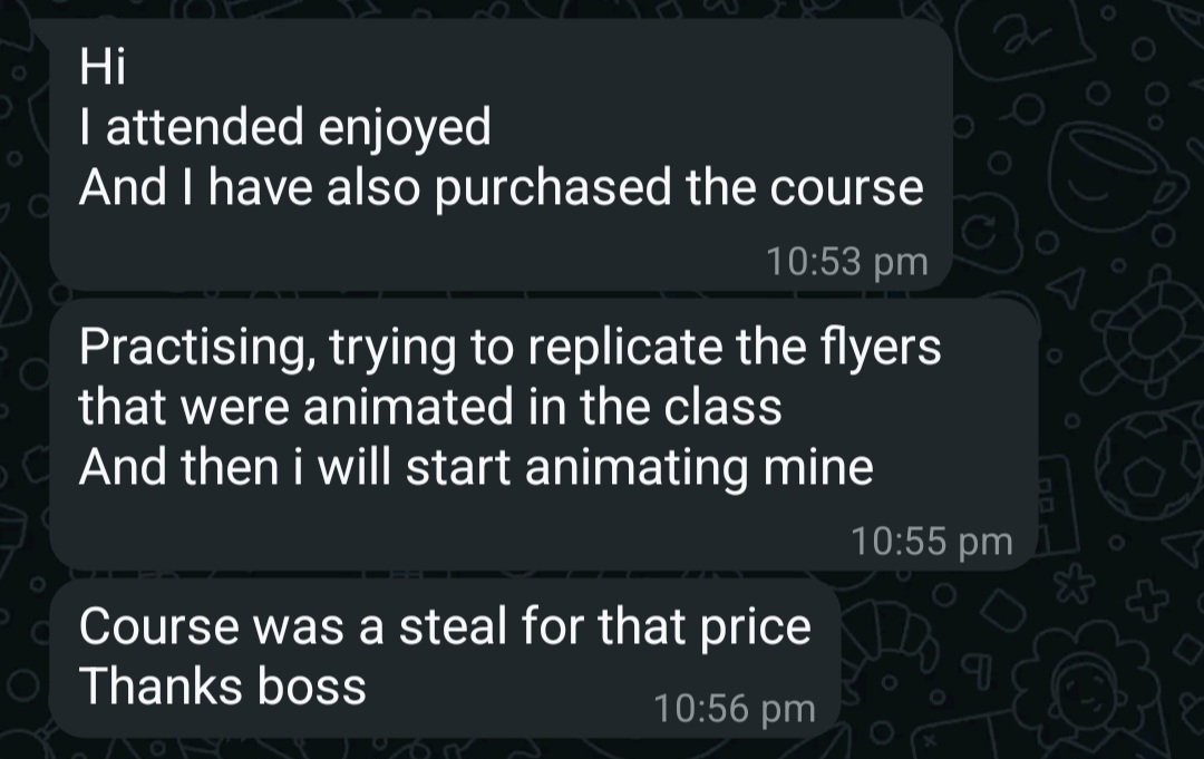 Buy FLYER MOTION MASTERY: Upskill and Charge More, Learn to Animate Flyers by Brandoc on Selar